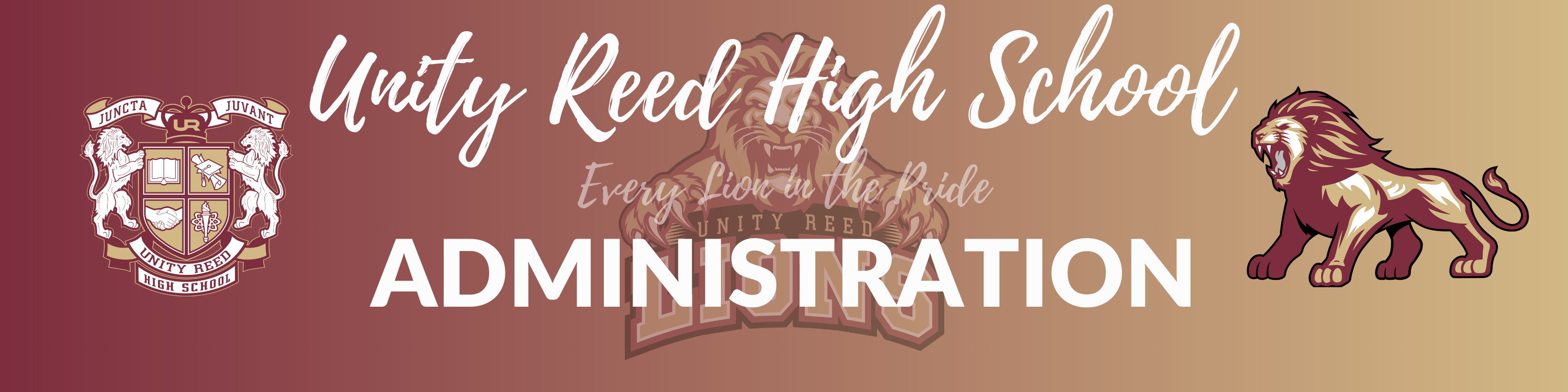 Administrative Team - Unity Reed High School