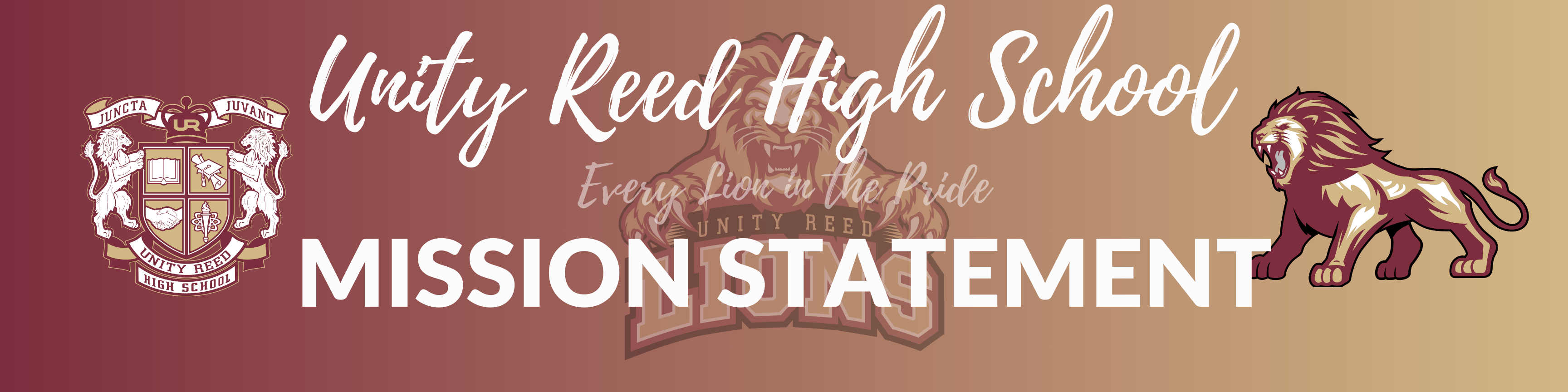 School Mission Statement - Unity Reed High School