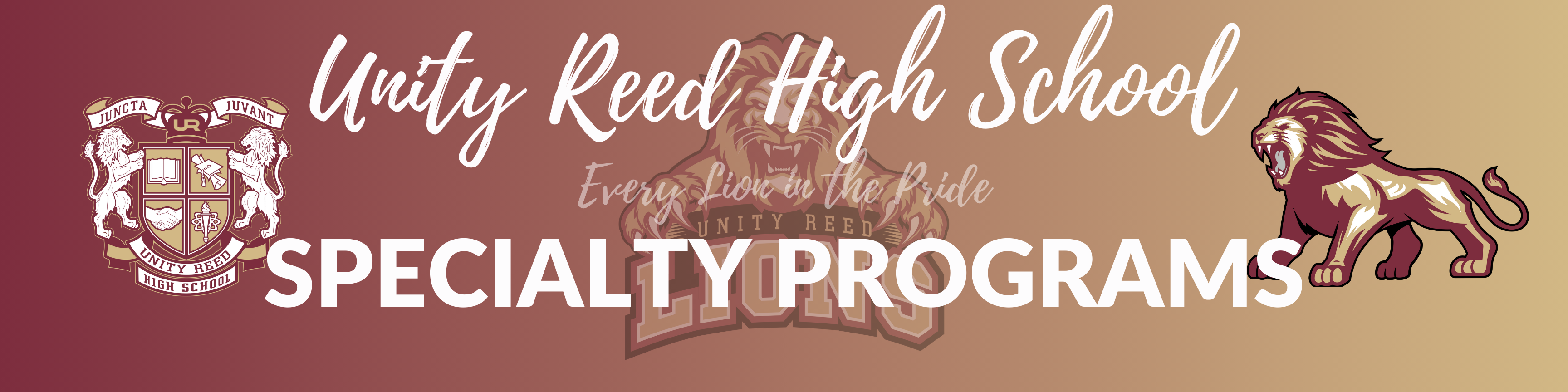 Specialty Programs - Unity Reed High School